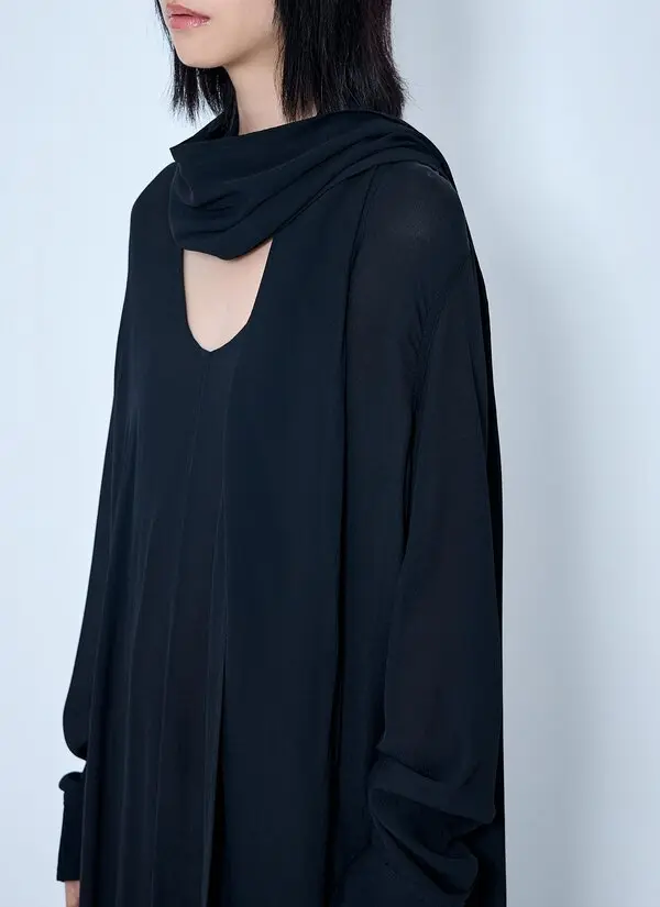 TOTEME Rounded Neckline Dress
