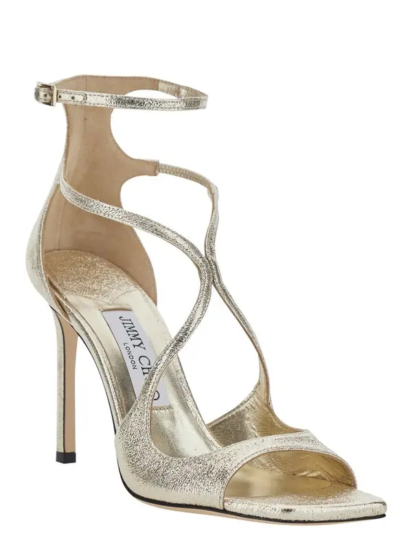 JIMMY CHOO Azia Metallic Heels - Multicolor