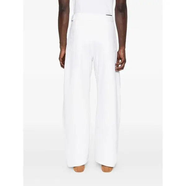 LEMAIRE Grey Denim Cropped Jeans