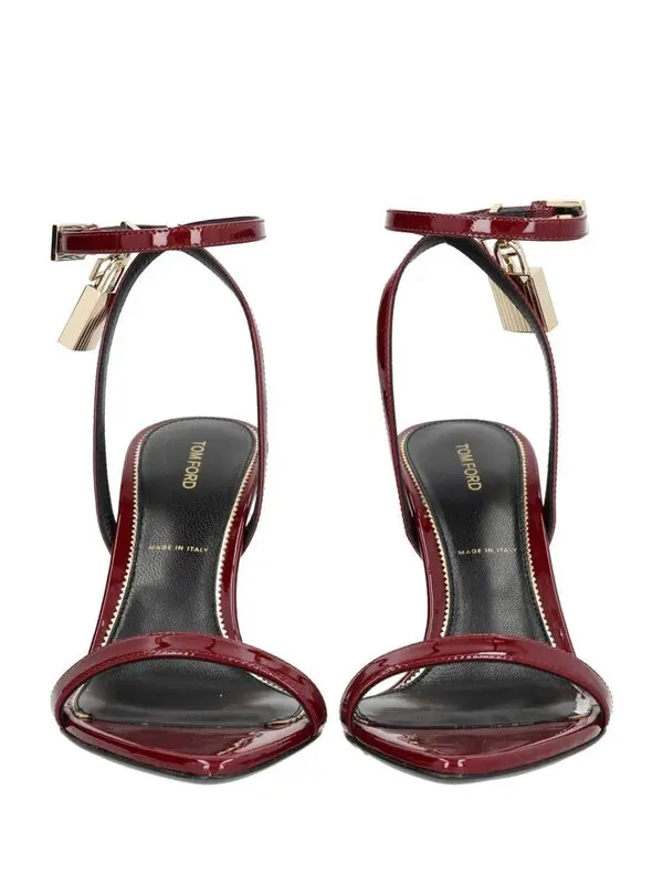 TOM FORD Padlock Heeled Sandals