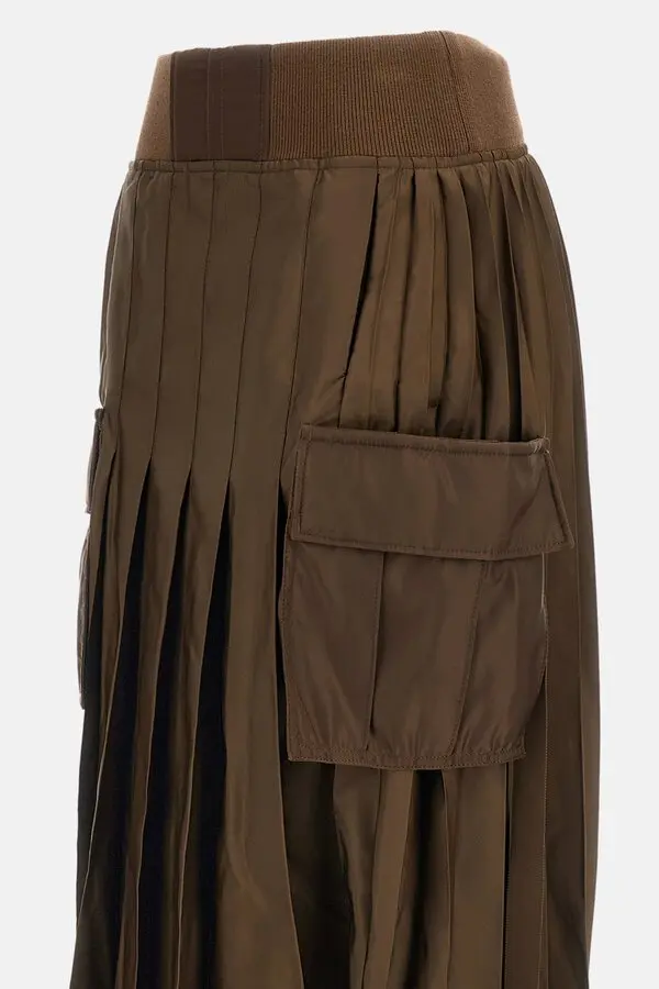 Sacai Nylon Twill Skirt