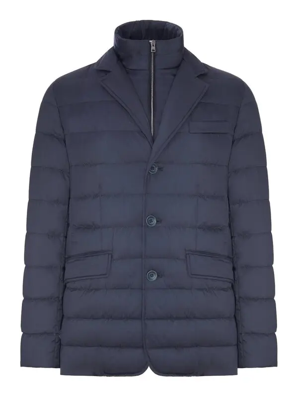 Herno Padded Blazer-style Down Jacket With An Inner Bib