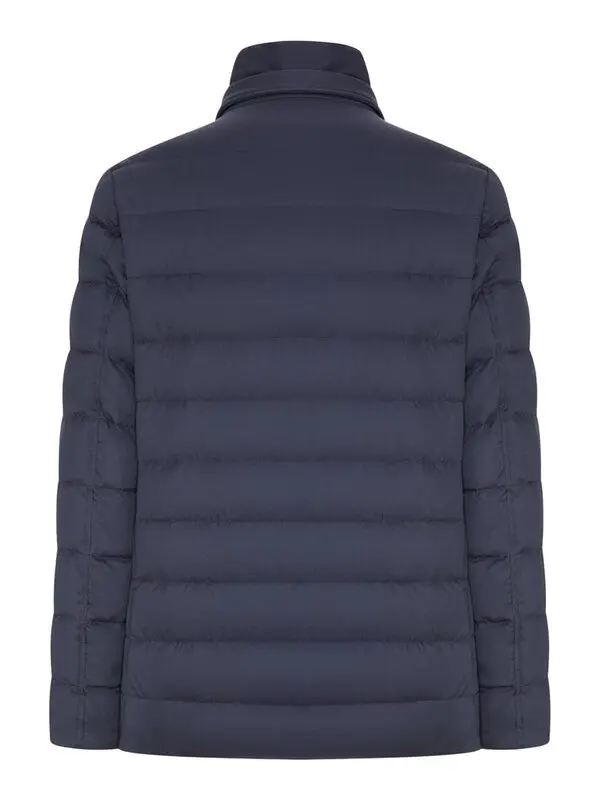 Herno Padded Blazer-style Down Jacket - Blue