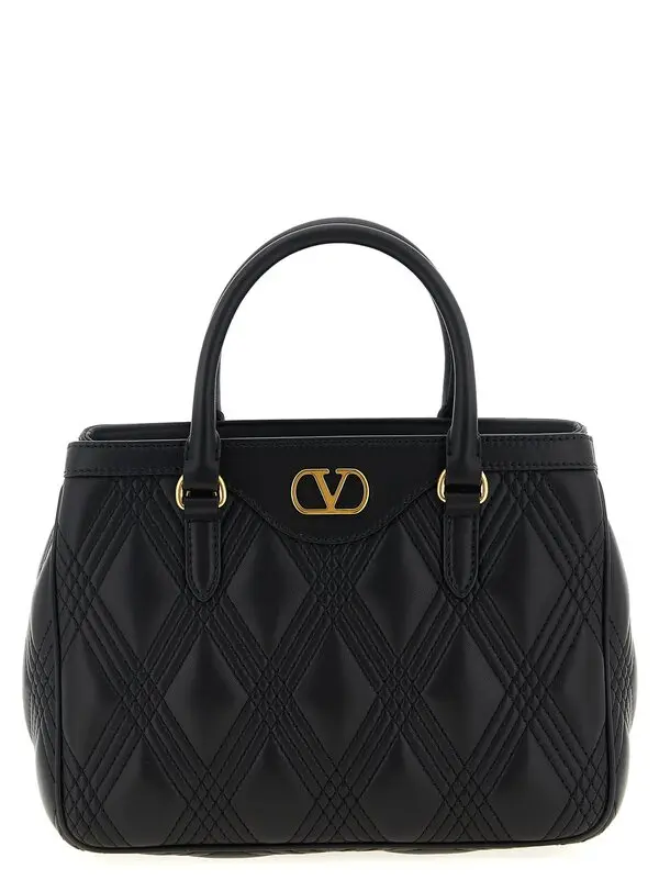 Valentino Garavani Quiltie 67 Handbag - Black