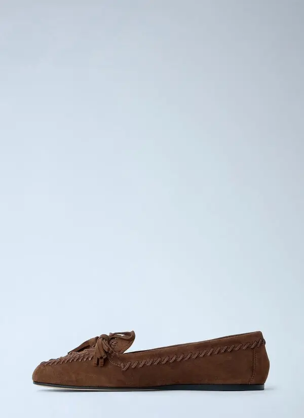 Prada Suede Loafers