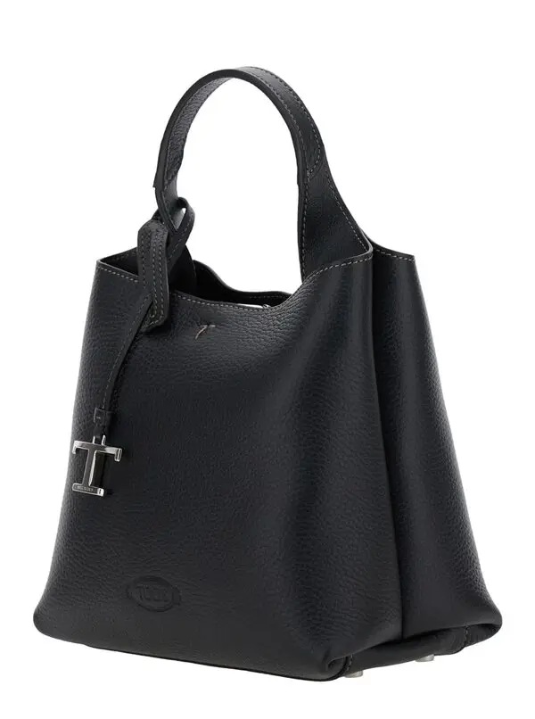 TOD'S Leather Apa Shop Monsp.trac Pel T Pend Mini Handbag - Multicolor