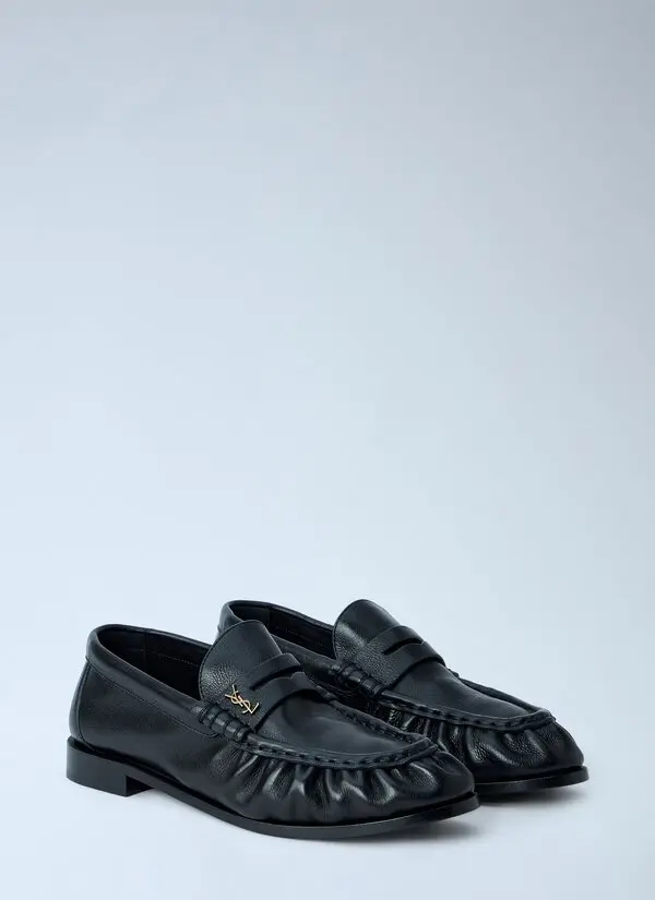 Saint Laurent Le Loafer Supple In Matte Leather