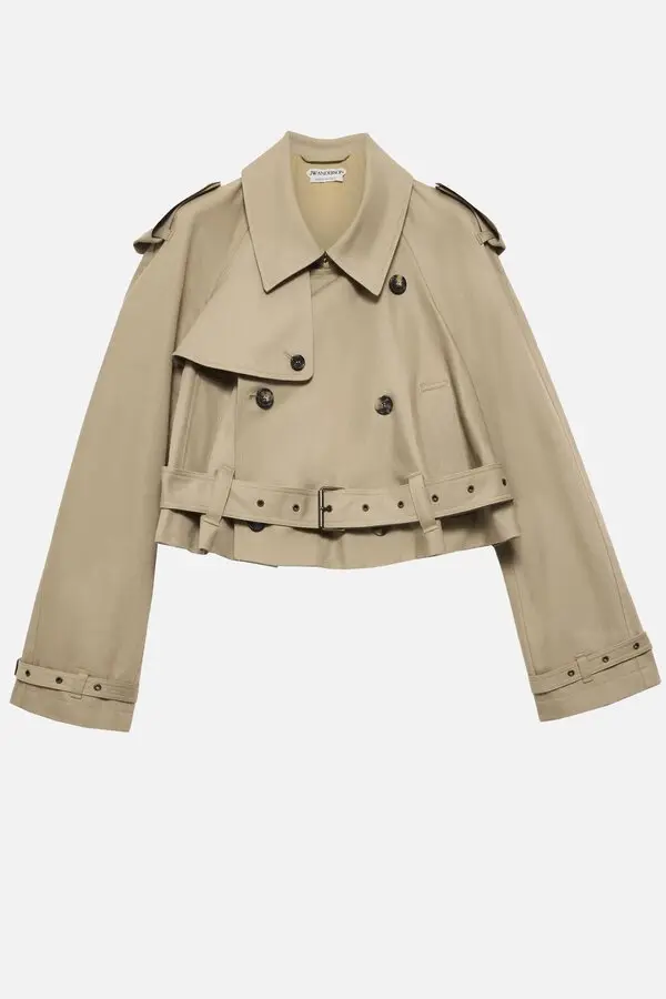 JW Anderson Cropped Trench - Multicolor