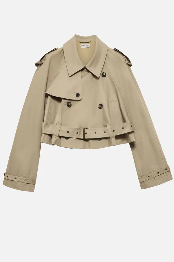 JW Anderson Cropped Trench - Multicolor
