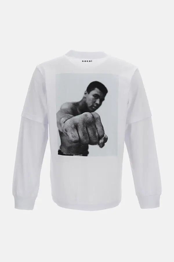 Sacai Graphic Print Longsleeve Shirt