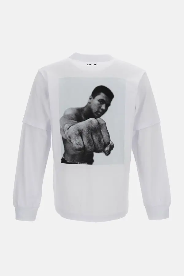 Sacai Graphic Print Longsleeve Shirt - Multicolor