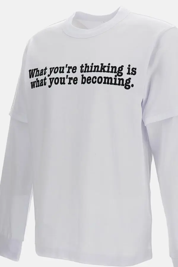 Sacai Graphic Print Longsleeve Shirt - Multicolor