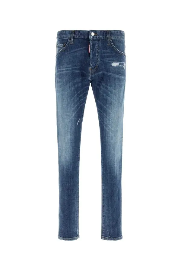 Dsquared2 Stretch Denim 5 Pockets Jeans - Blue