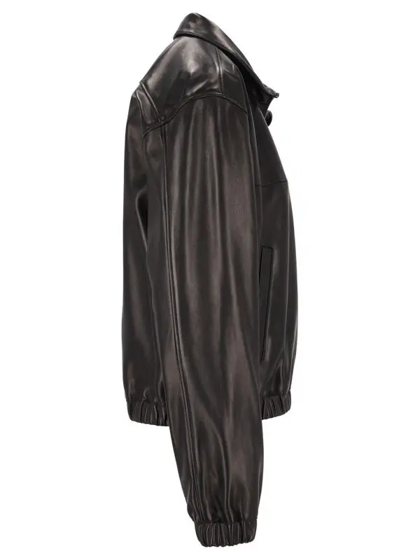 Saint Laurent Cassandre Lambskin Jacket