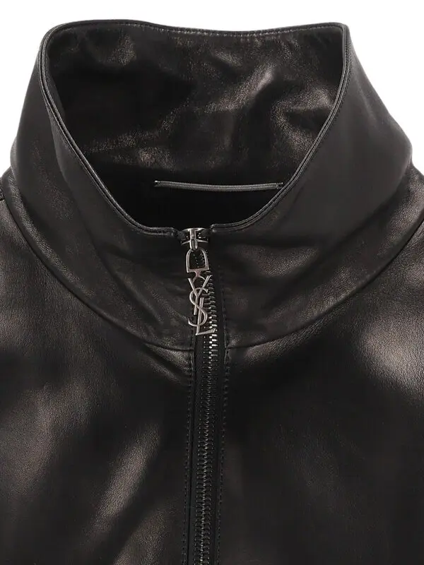 Saint Laurent Cassandre Lambskin Jacket