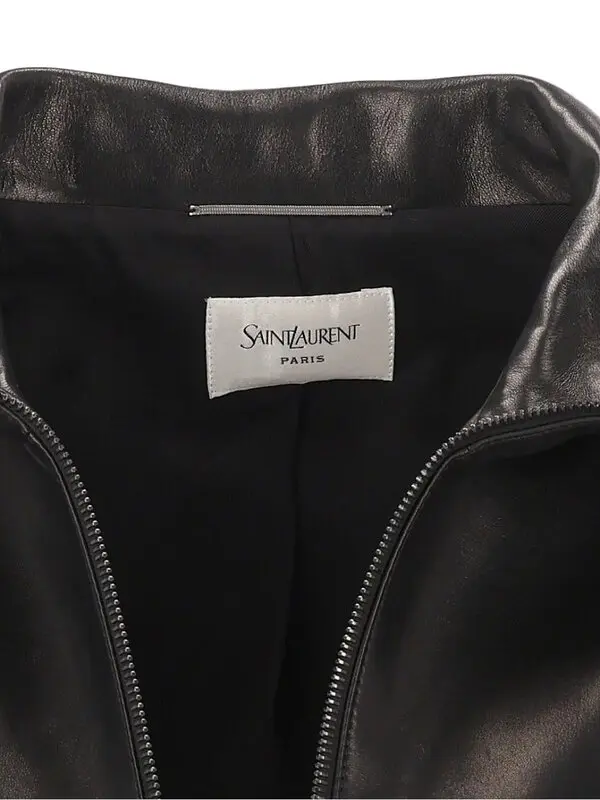 Saint Laurent Cassandre Lambskin Jacket