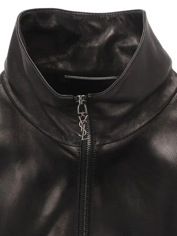 Saint Laurent Cassandre Lambskin Jacket