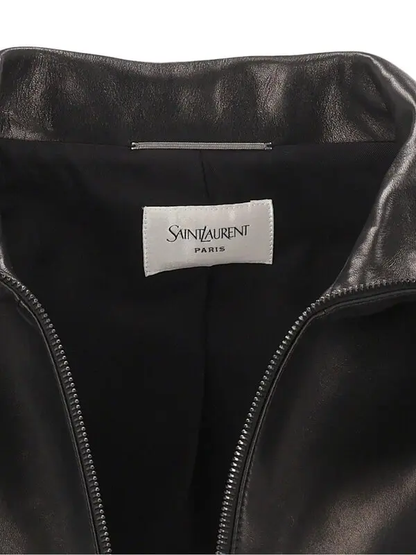 Saint Laurent Cassandre Lambskin Jacket