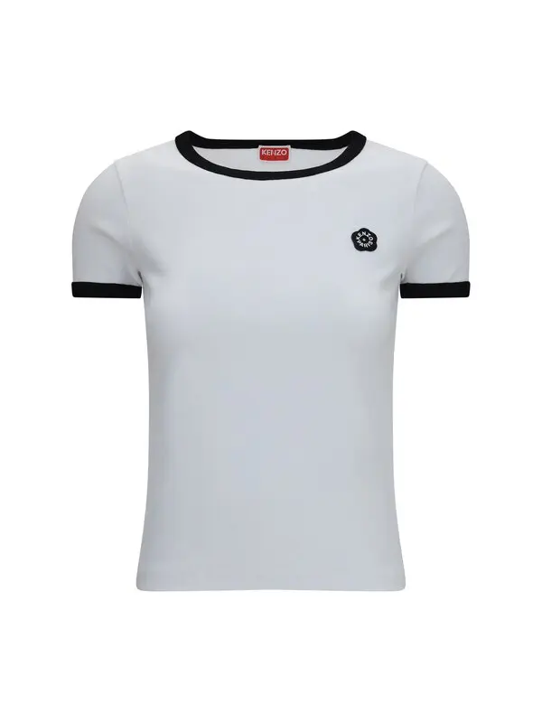 Kenzo Boke Flower 2.0 Embroidered T-shirt - White