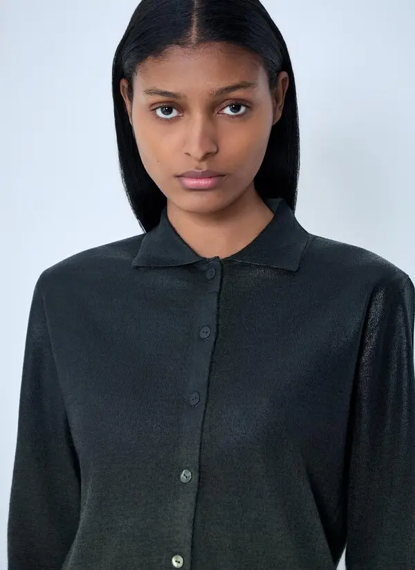 MAISON MARGIELA Button-up Knit Cardigan