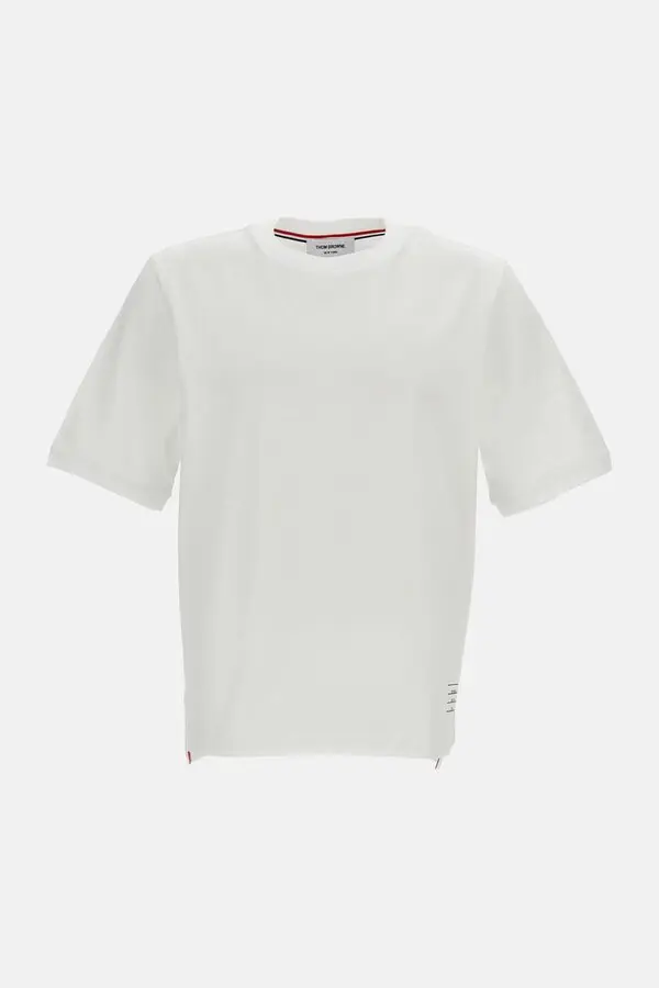 Thom Browne Ottoman 4 Bar Tee Shirt - Multicolor