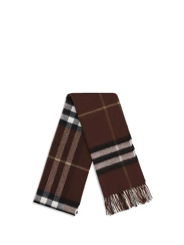 Burberry Cashmere Archive Check Scarf