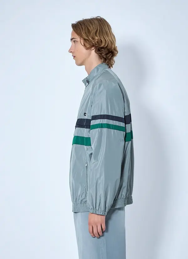 Miu Miu Technical Silk Blouson Jacket