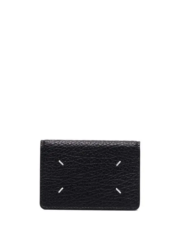 MAISON MARGIELA Portacarte Bi-fold Four Stitches - Black