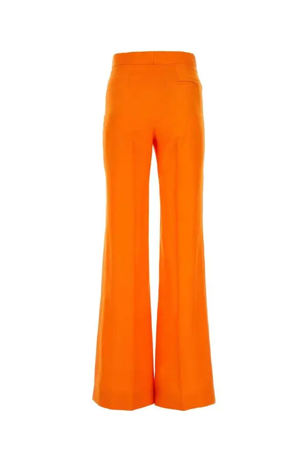 Stella McCartney Viscose Wide-leg Pant - Orange