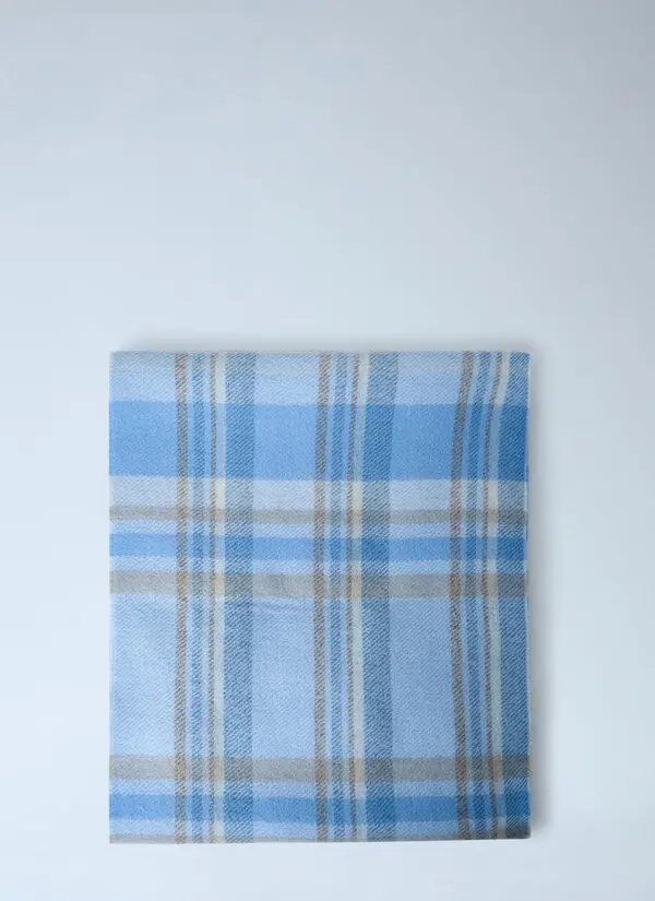 Acne Studios Plaid Wool Scarf