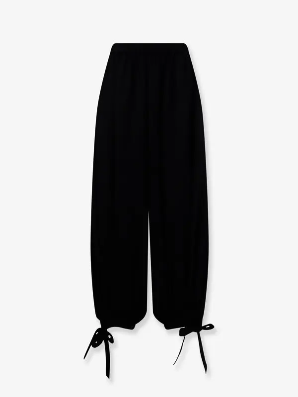 Chloé Silk Trousers - Black