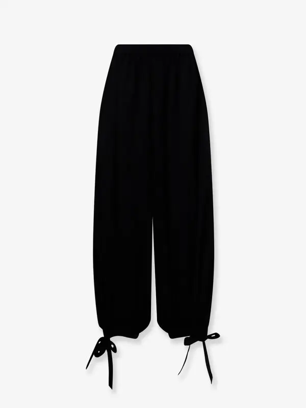 Chloé Silk Trousers - Black