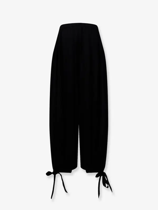 Chloé Silk Trousers - Black
