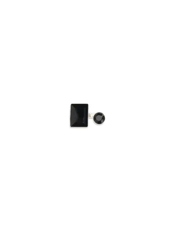 Dries Van Noten Stone Ring - Silver