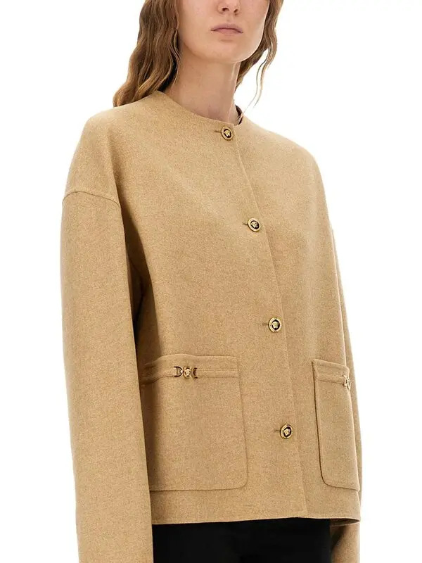 Versace Medusa Buttoned Jacket