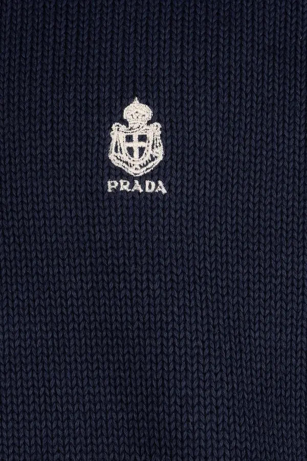 Prada Crewneck Knitwear Pullover
