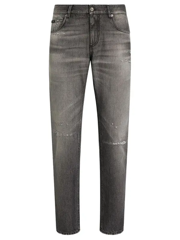 Dolce & Gabbana Regular Fit Denim Trousers