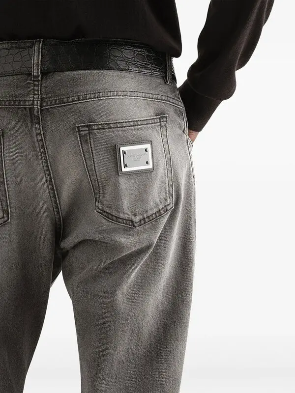 Dolce & Gabbana Regular Fit Denim Trousers
