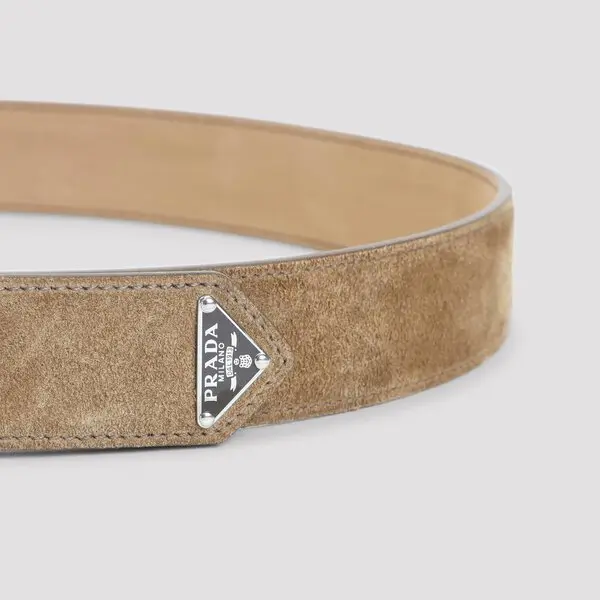 Prada Brada Suede Belt