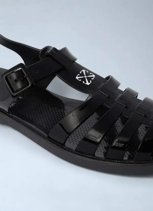 Off-White Arrow Pvc Fisherman Sandals