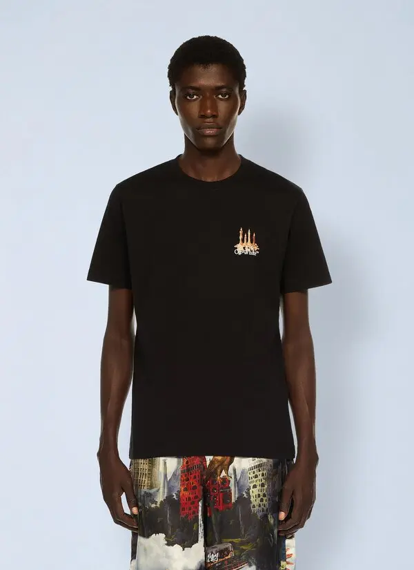Off-White Building Arrow Slim Logo T-shirt