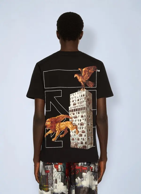 Off-White Building Arrow Slim Logo T-shirt