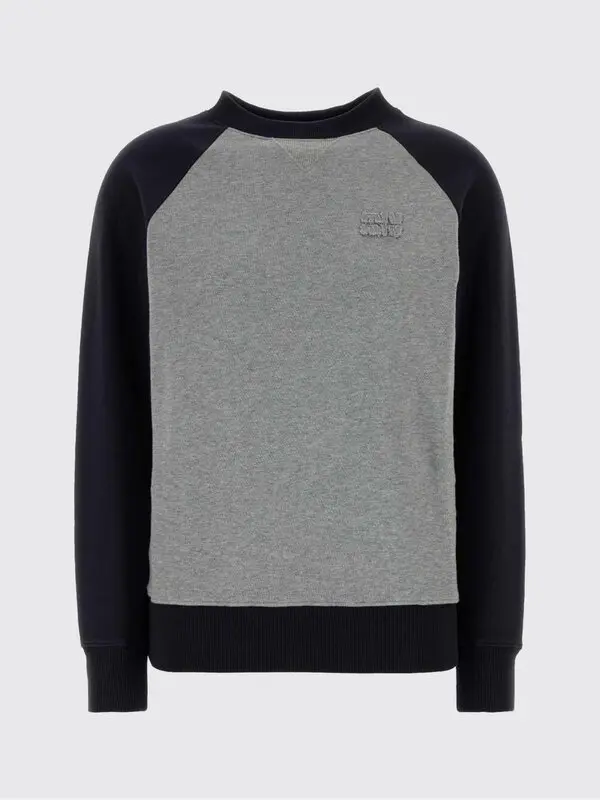 Miu Miu Cotton Sweater - Gray