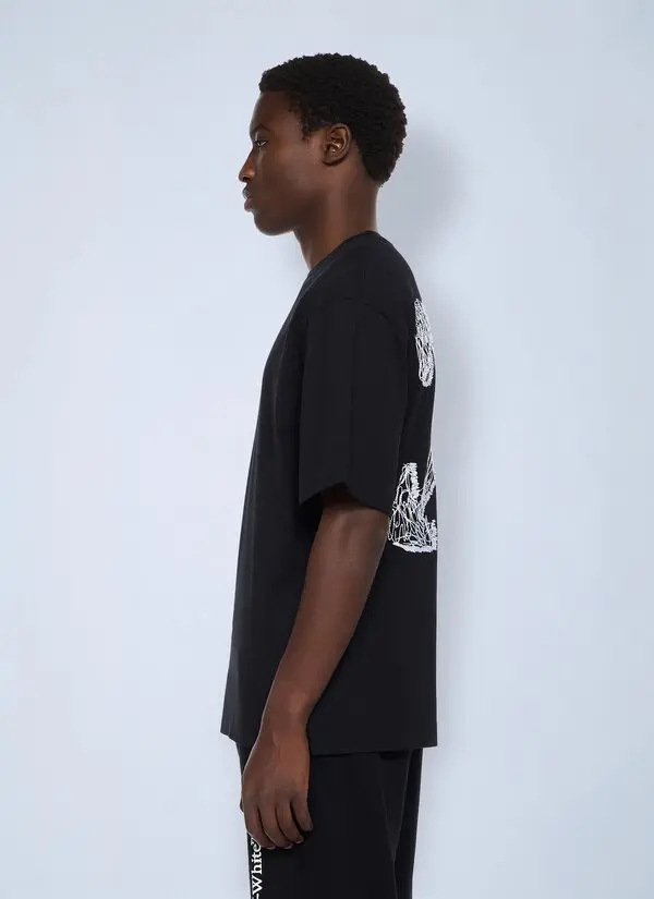Off-White Scribble Arrow Skate Logo T-shirt