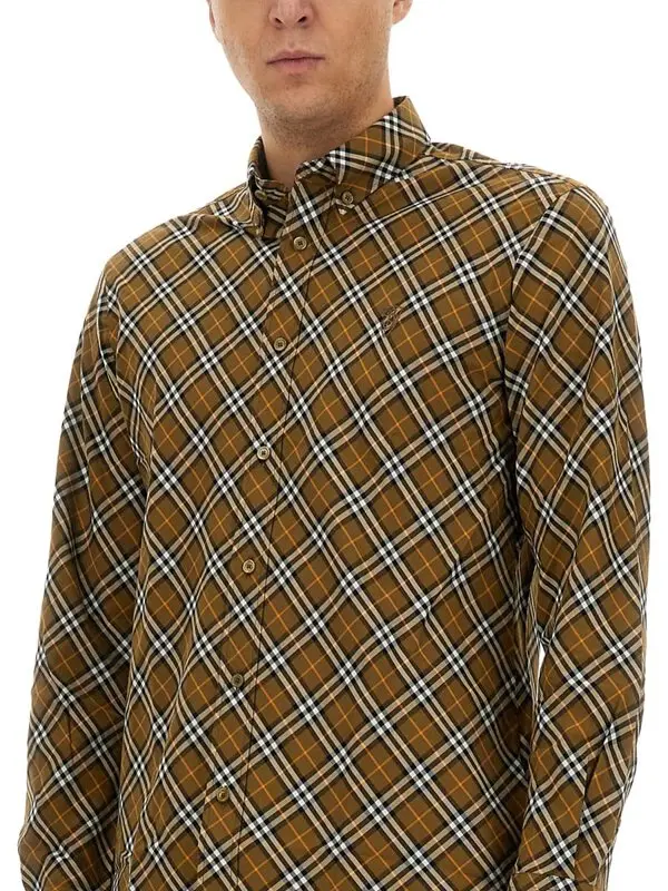 Burberry Check Shirt - Multicolor