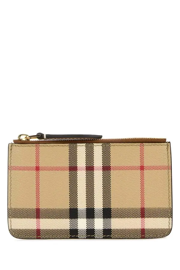 Burberry Printed E-canvas Card Holder
