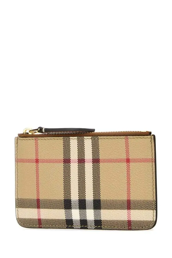 Burberry Printed E-canvas Card Holder