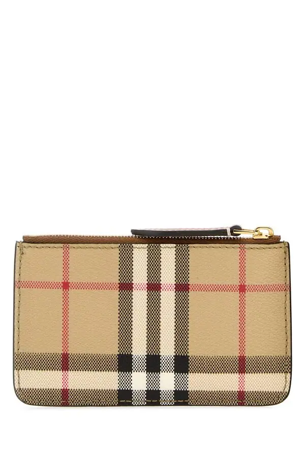 Burberry Printed E-canvas Card Holder