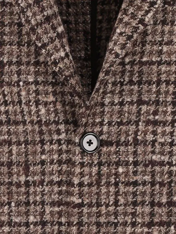 Tagliatore Montecarlo Alpaca Blend Blazer - Brown