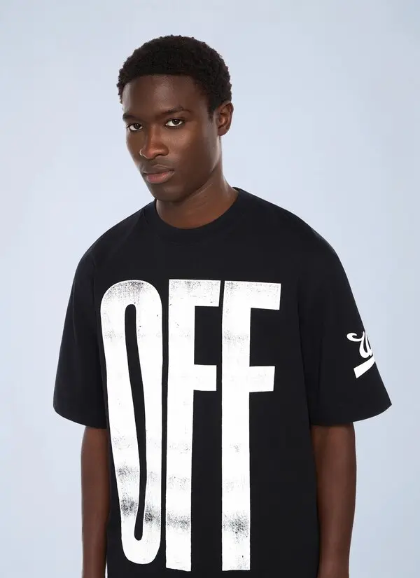 Off-White Big Off Diagonal Skate Logo T-shirt
